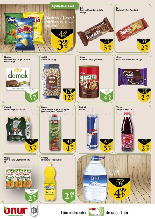 Onur market insert kataloğu – 30 Kasım -13 Aralık 2017 | Kampanya Merkez